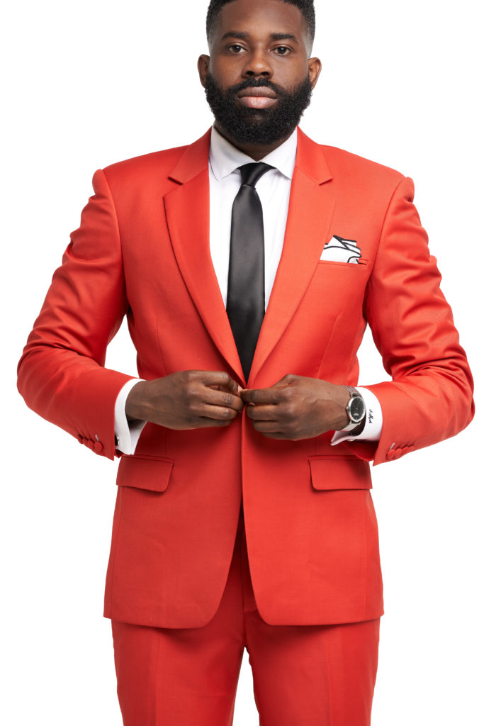 Oxford Red Suit - Unique Threads Collection